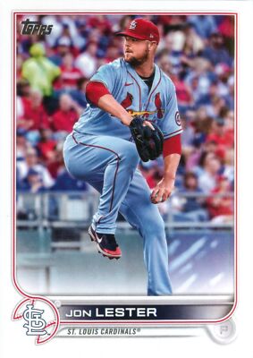 Jon Lester 2022 Topps Series 1 Baseball Card #213 St. Louis Cardinals ...