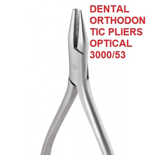 DENTAL INSTRUMENT ORTHODONTIC PLIERS OPTICAL 3000/53 Placing Stops in ...
