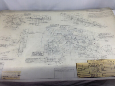 Vtg Schematic - Flat Root Side Bearing Involute Spline - Steampunk Art ...