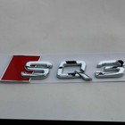 RS Q3 RS Q5 RS3 RS4 RS5 RS6 RS7 RS8 Chrome Metal Badge Rear Boot Emblem ...