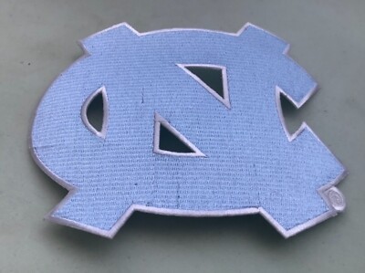 UNC Tarheels X-LARGE Iron On Embroidered Logo Patches 8x6” Ship ...
