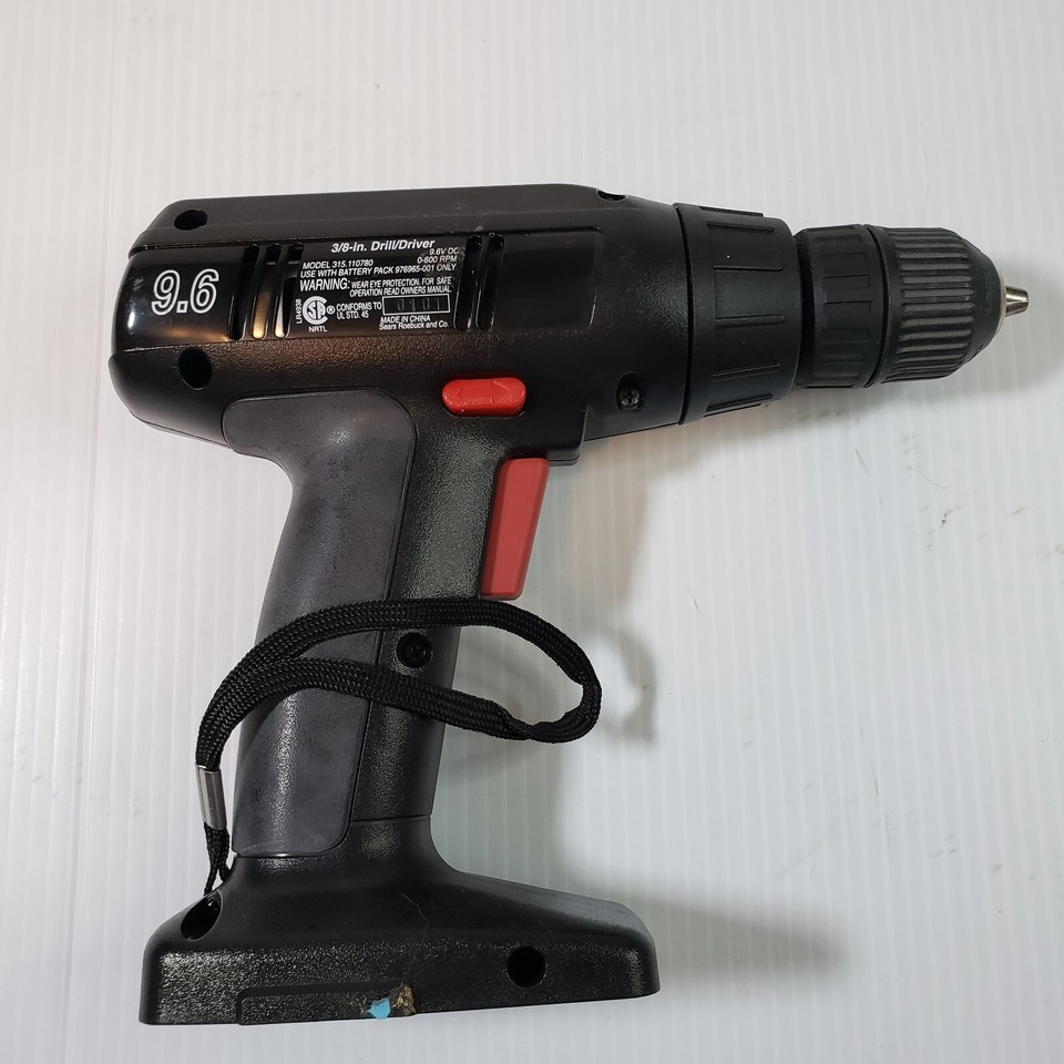 Craftsman 3/8 in Variable Speed/Reversible Cordless Drill 315.110780 ...