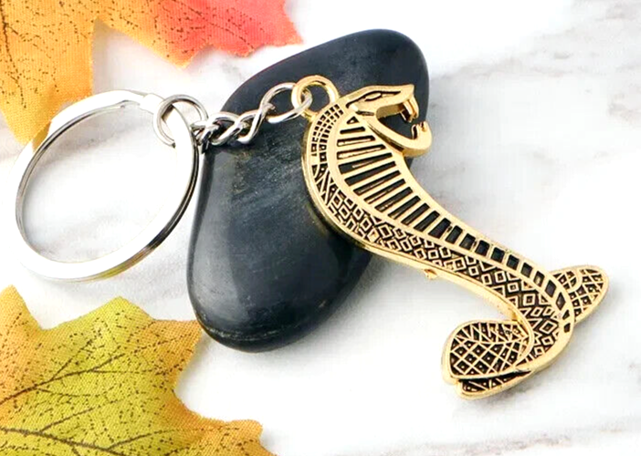 Mustang Cobra Key Chain Fob Remote Ring Keychain 4.6 GT500 Roush Shelby ...