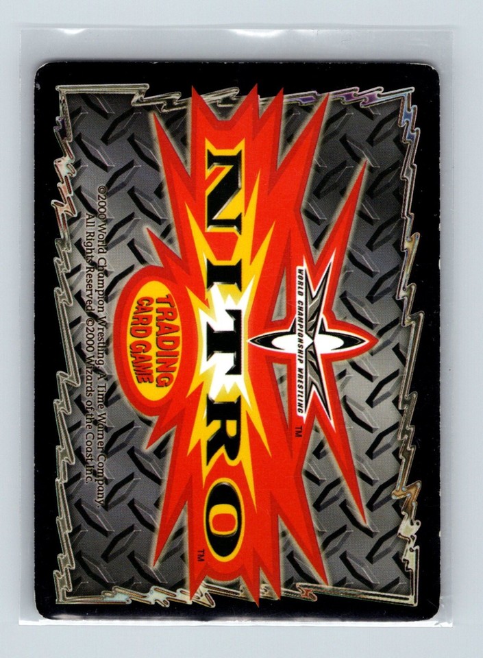 WCW Nitro TCG FOIL Diamond Dallas Page (DDP) Wrestler Card 2000 ...