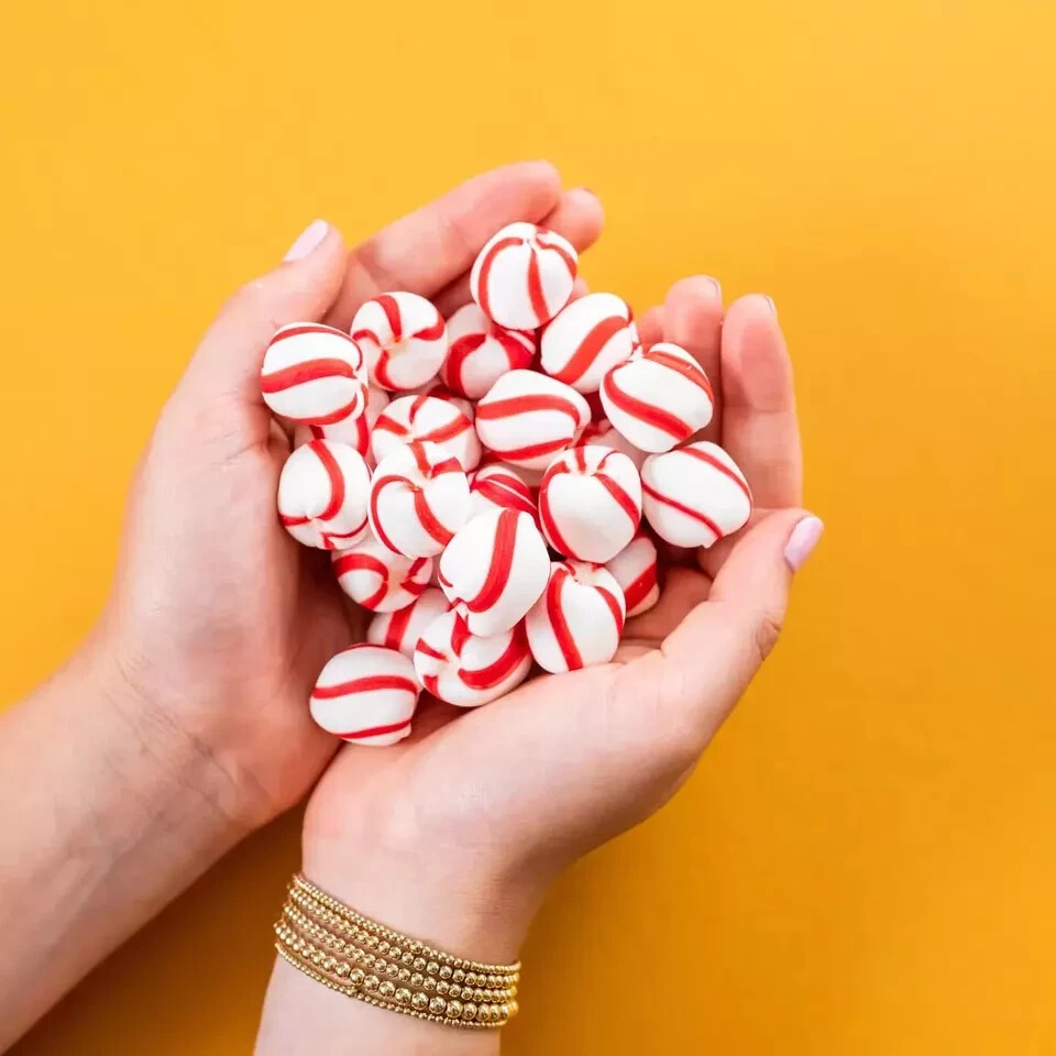 Brach'S Bobs Sweet Stripes Soft Peppermint Candy, Individually Wrapped ...
