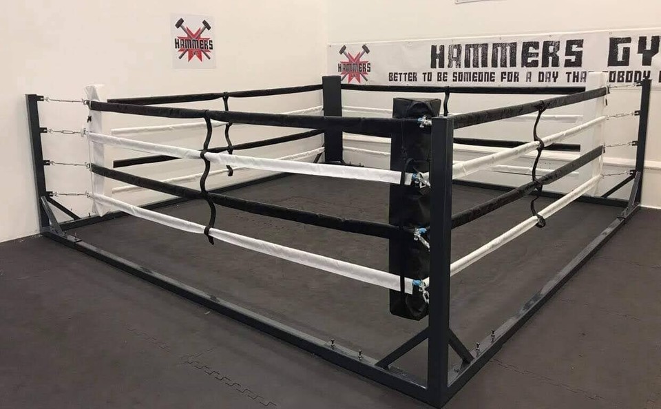 UF&C Pro Boxing Rings all sizes and heights available 12ft to 24ft ...