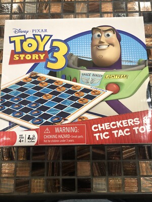 Disney Pixar Toy Story 3 Checkers & Tic Tac Toe | eBay