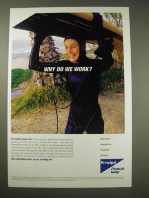 2005 Principal Financial Group Ad - Why do we work? | eBay