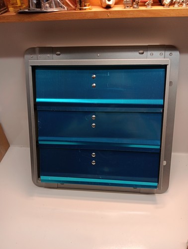 12 In Backdraft Damper / Wall Shutter, 12-1/2 In X 12-1/2 In New Unused ...