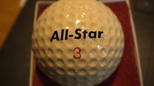 Vintage ALL-STAR #3 Golf Ball ***Unbranded*** - L02 | eBay