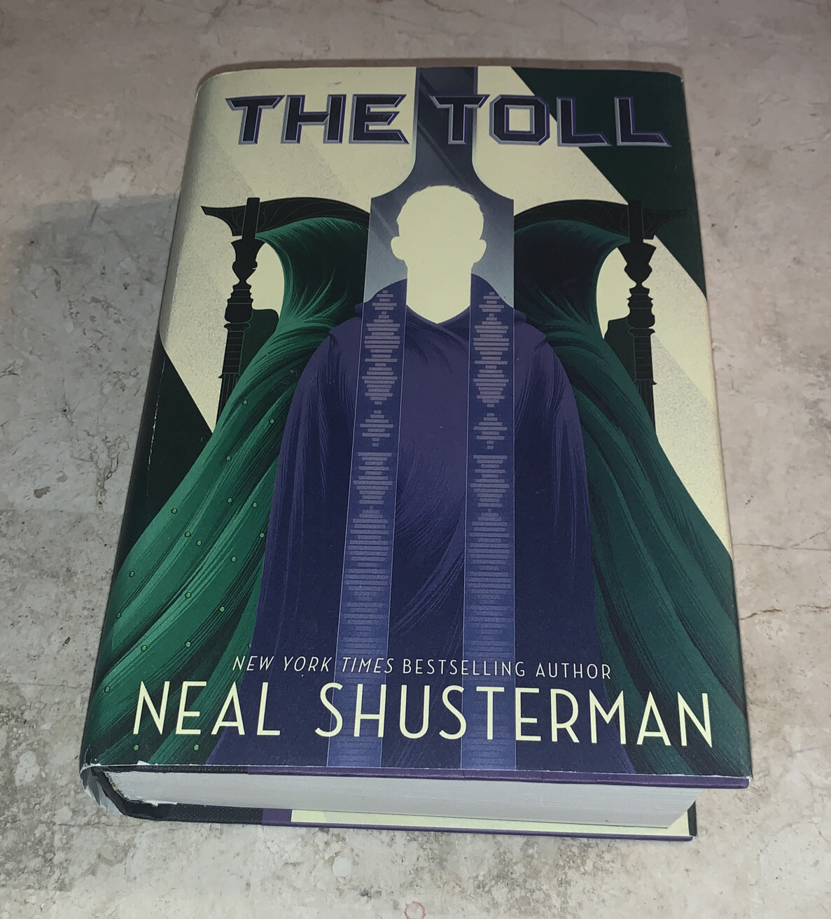 Signed The Toll by Neal Shusterman (arc of a Scythe #3) 2019 1st ...