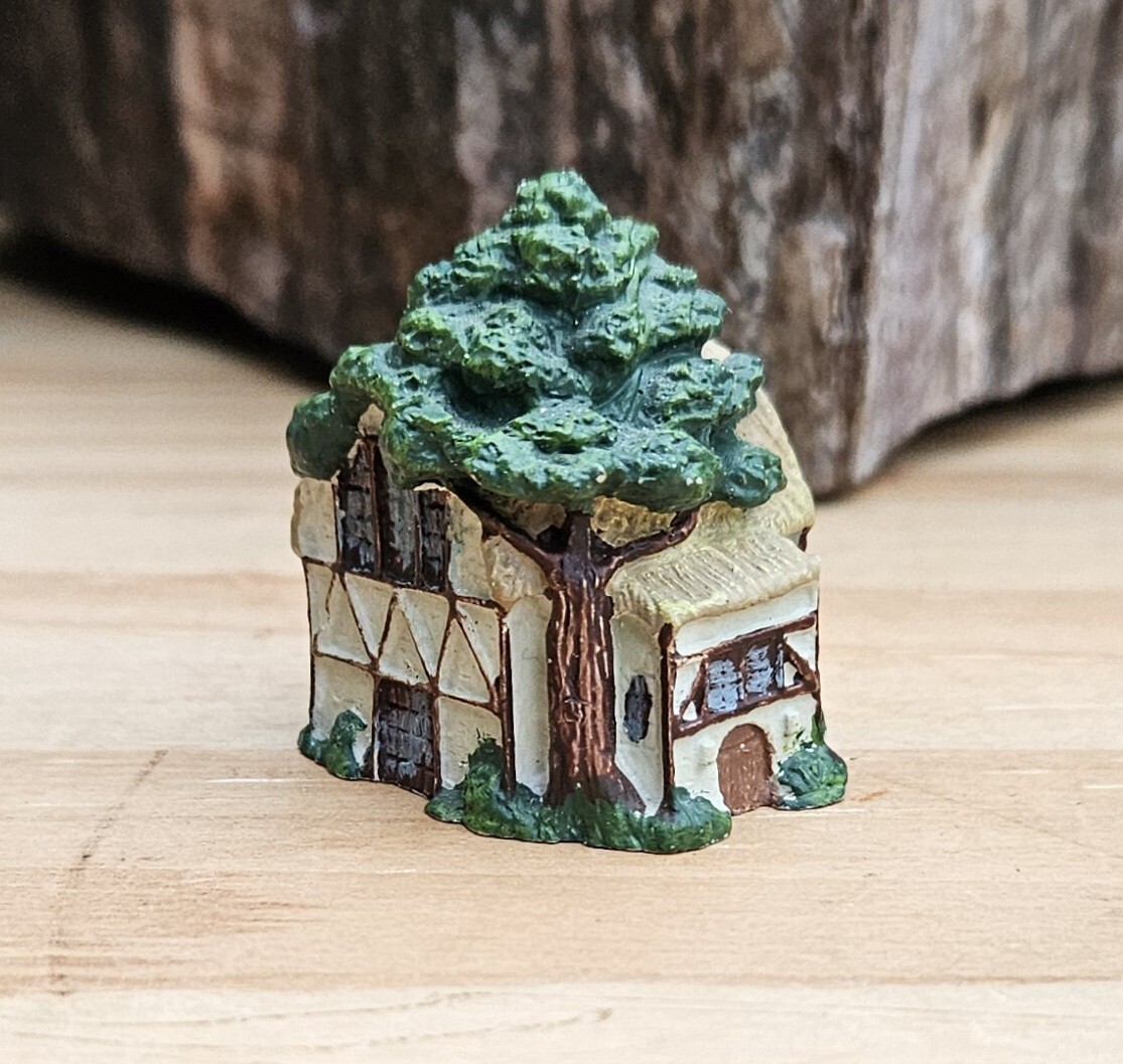 Vintage Lenox Princeton Gallery Thimble Miniature Cottage House ...