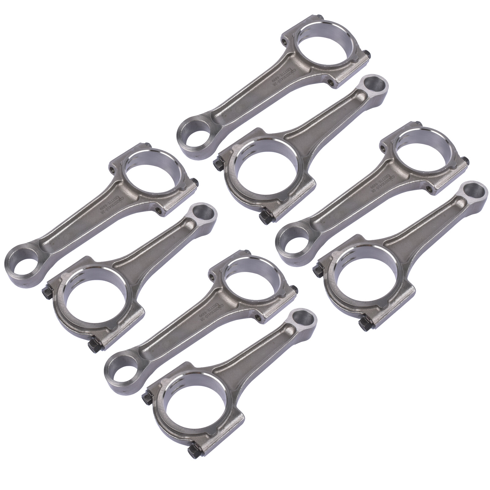 Set of 8 Connecting Rods For RAM 1500 2500 3500 Jeep Dodge 5.7L Hemi ...