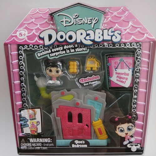 Doorables Monsters Inc Boo's Bedroom & Surprise Figure Play Set Mix ...