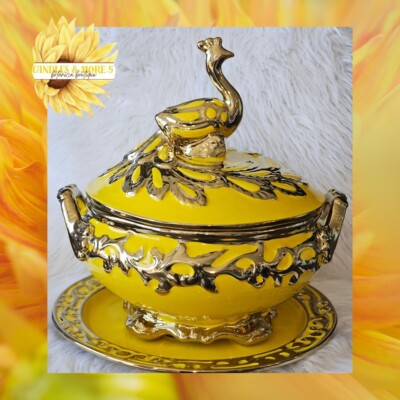 Oshun Tureen Sopera Tinaja de Ochun Religion Yoruba Altar Santeria ...