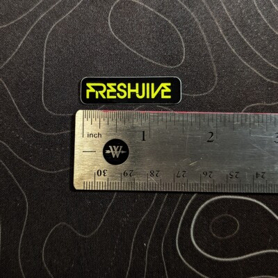 FRESHJIVE sticker vintage from 90s 2000s AUTHENTIC street wear stussy ...