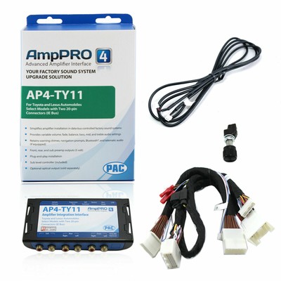 PAC AP4-TY11 Factory Amplifier Integration Adapter for Toyota/Lexus ...