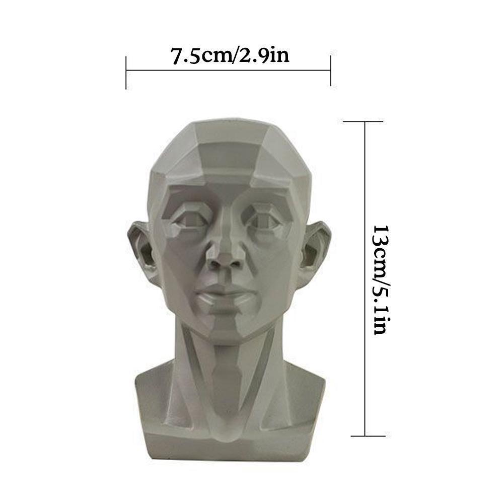 Planar Head Model For Artists Learn Planes of Face, Manikin Model ...