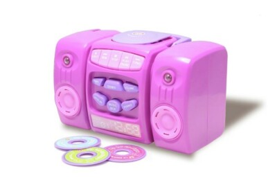 Girls pink shade CD Player Kids Birthday Party Gift Musical Toy Game ...