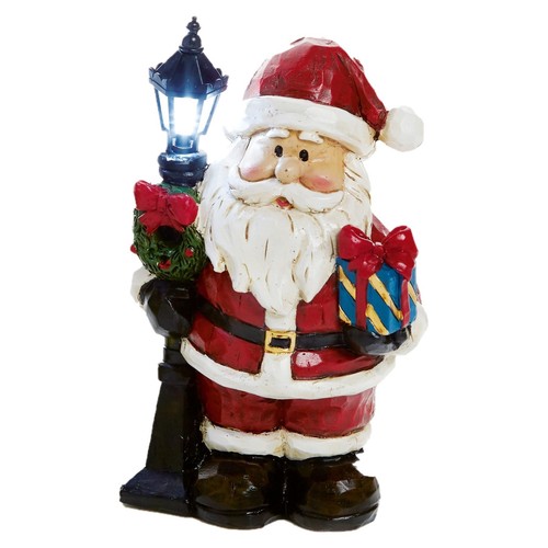 15cm LED Christmas Ornament - Light up Decoration - Santa | eBay