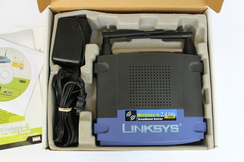 LINKSYS Wireless-G 2.4 GHz 54 Mbps Broadband Router WRT54G ver.2 | eBay