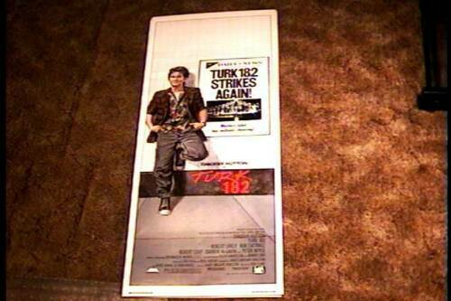 TURK 182 1985 TIMOTHY HUTTON ROLLED INSERT 14X36 MOVIE POSTER | eBay