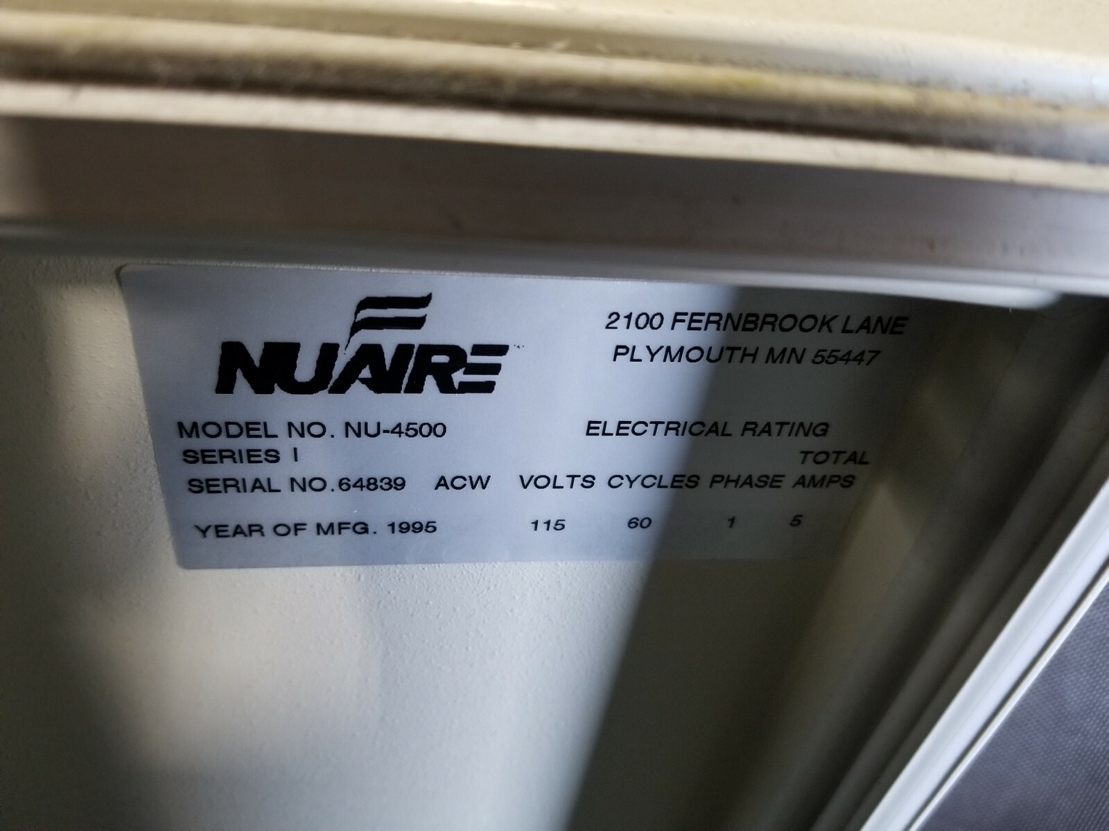 NICE! ~ Nuaire NU-4500 US Autoflow CO2 Water-Jacketed Incubator w ...