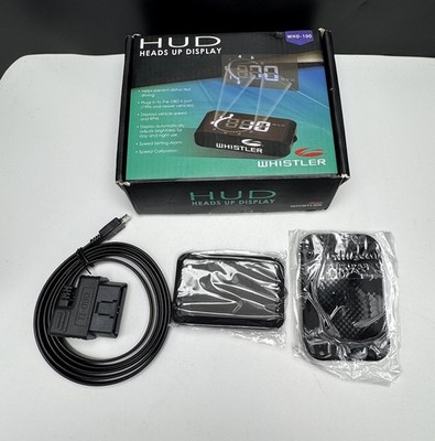 Whistler WHD-100 Heads-Up Di WHD-100 Heads-Up Display/Prevent ...