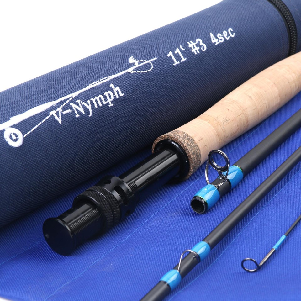 Maxcatch Nymph 2/3/4WT 10FT/11FT 4Sec Fast Action Graphite IM10 Fly ...