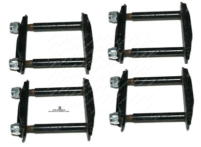 Suzuki Samurai Gypsy SJ410 SJ413 Front & Rear Leaf Spring Shackle Set ...