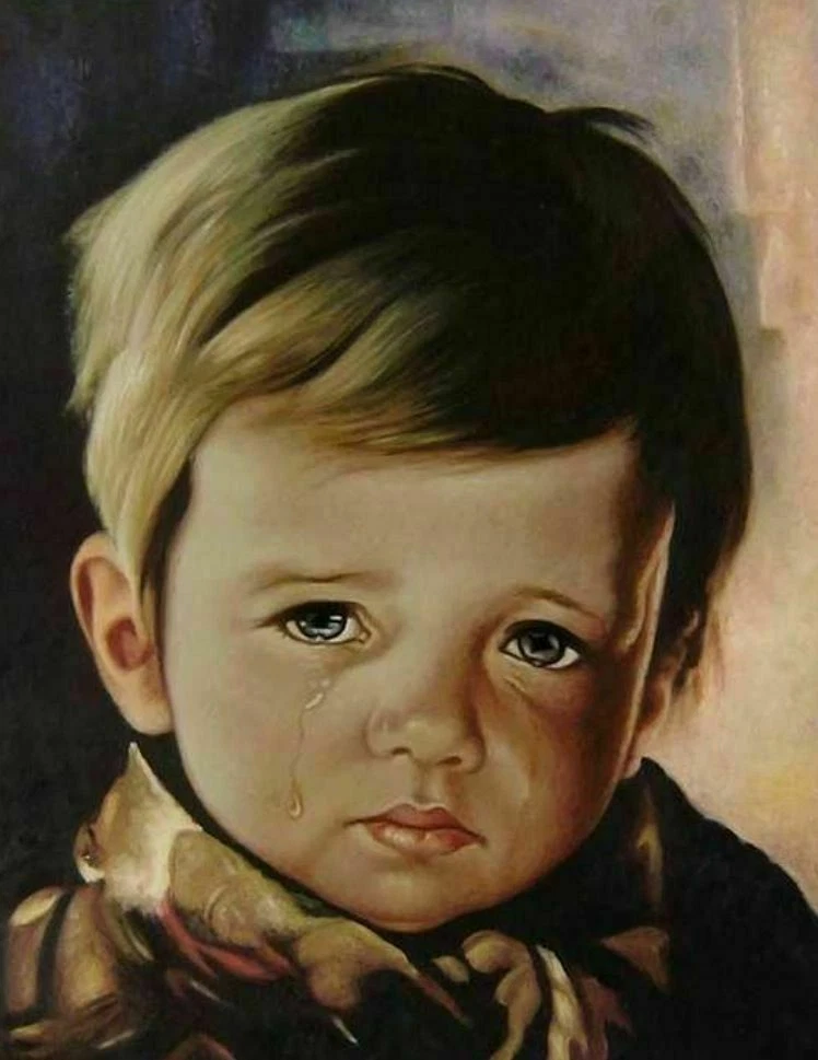 Crying Painting