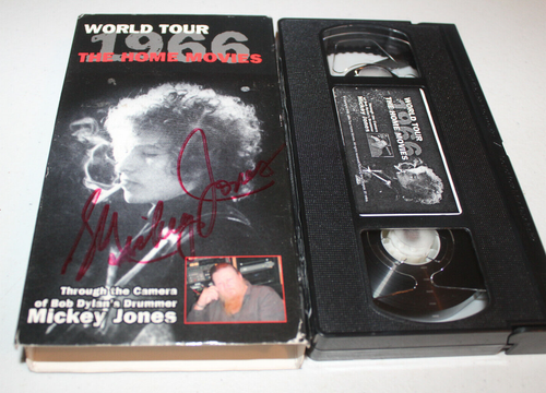 Bob Dylan: 1966 World Tour, The Home Movies (VHS 2003) Signed by Mickey Jones | eBay