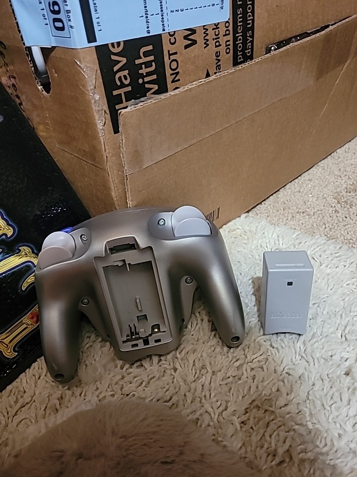 Nintendo Gamecube Wavebird Wireless Remote Controller, RECEIVER No Back ...