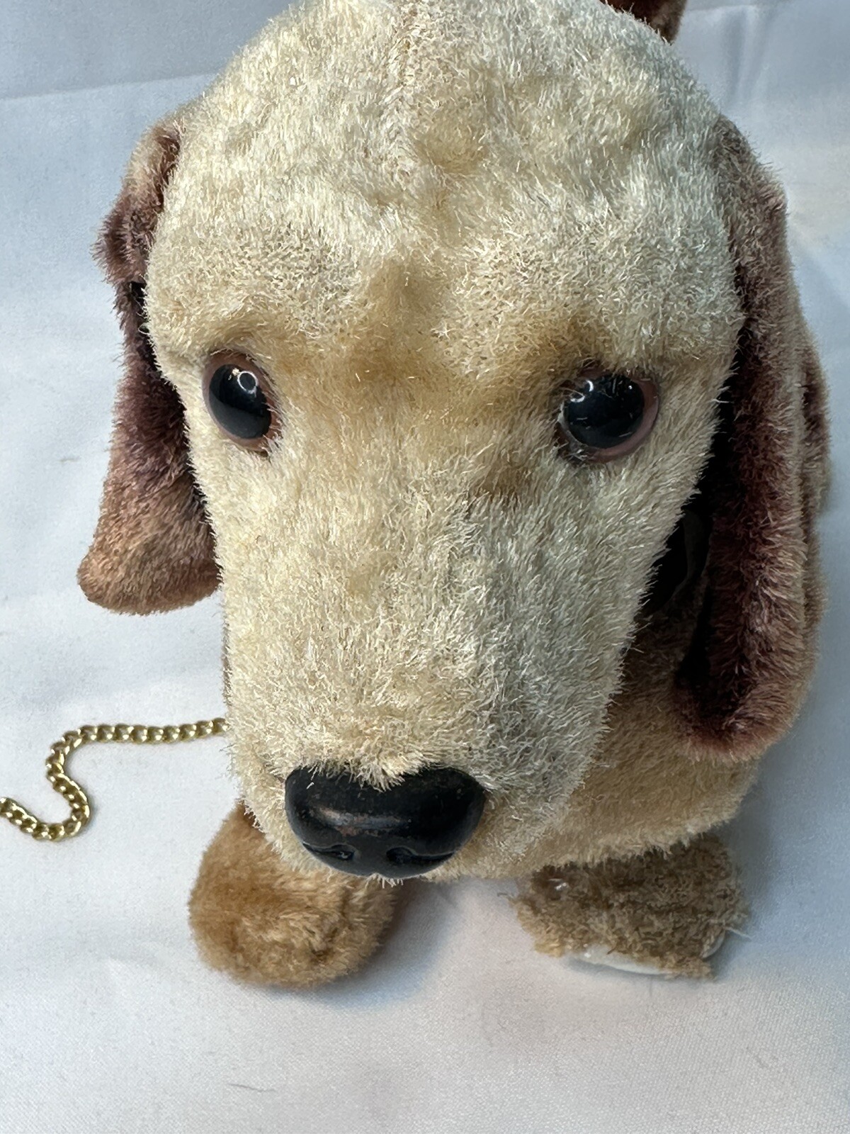 Vintage Toy Dog Dacshund on Leash Battery Operated Not Working Japan ...