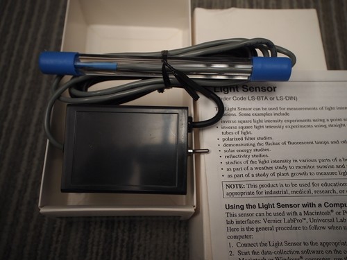 Vernier Light Sensor LS-BTA new in box checked working perfect | eBay