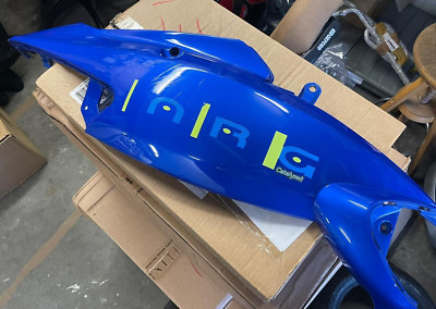 Piaggio NRG mc3 right hand rear side panel in blue used | eBay UK