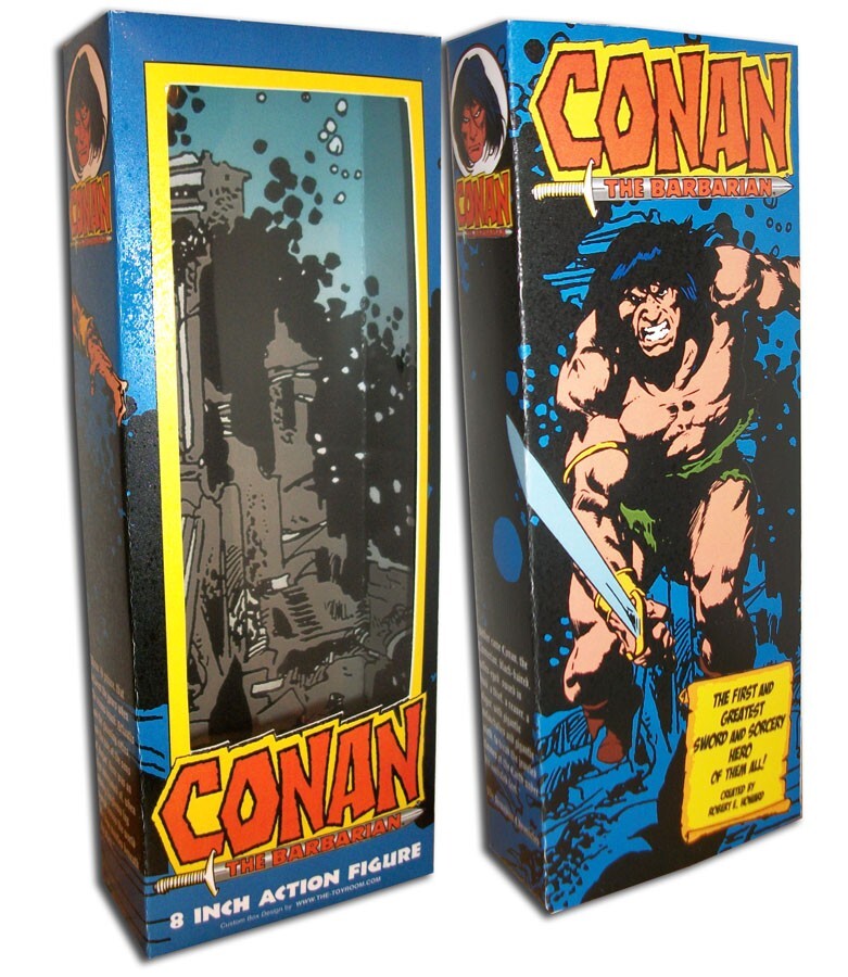CONAN THE BARBARIAN BOX for 8" Mego Action Figure (BOX ONLY!) | eBay