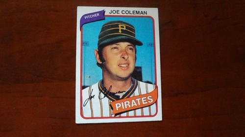 1980 TOPPS # 542 JOE COLEMAN BASEBALL CARD | eBay