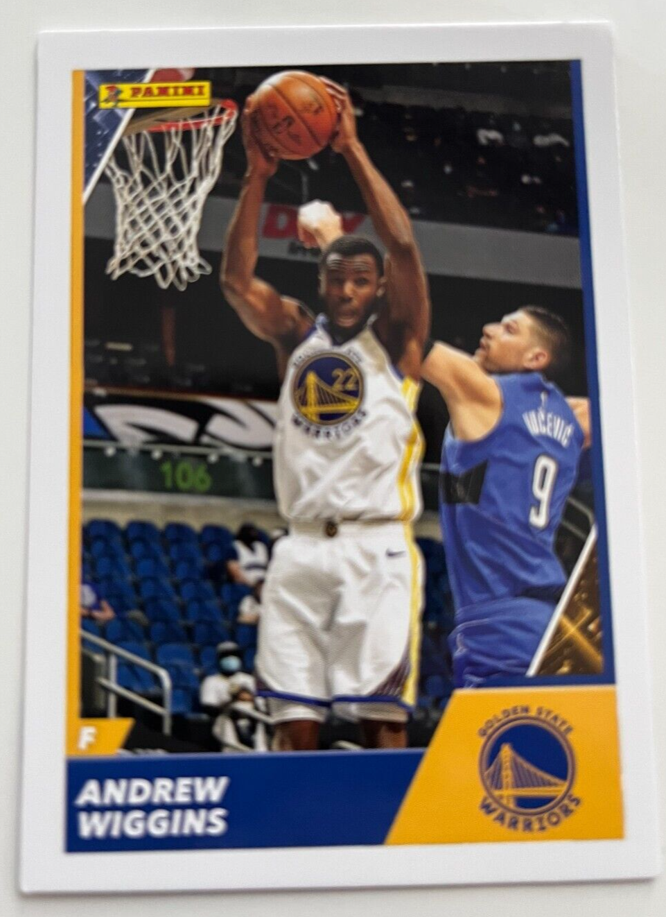 ANDREW WIGGINS 2021-22 Panini NBA Sticker & Card Collection Basketball ...