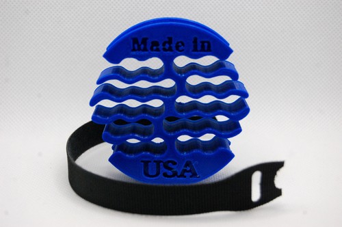 24 Cable Blue Ethernet Comb/Organizer - Cat 6A UTP - Comes With Tie ...