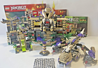 LEGO Ninjago Lot- 70749 Enter the Serpent 70746 Condrai copter + 9440 ...