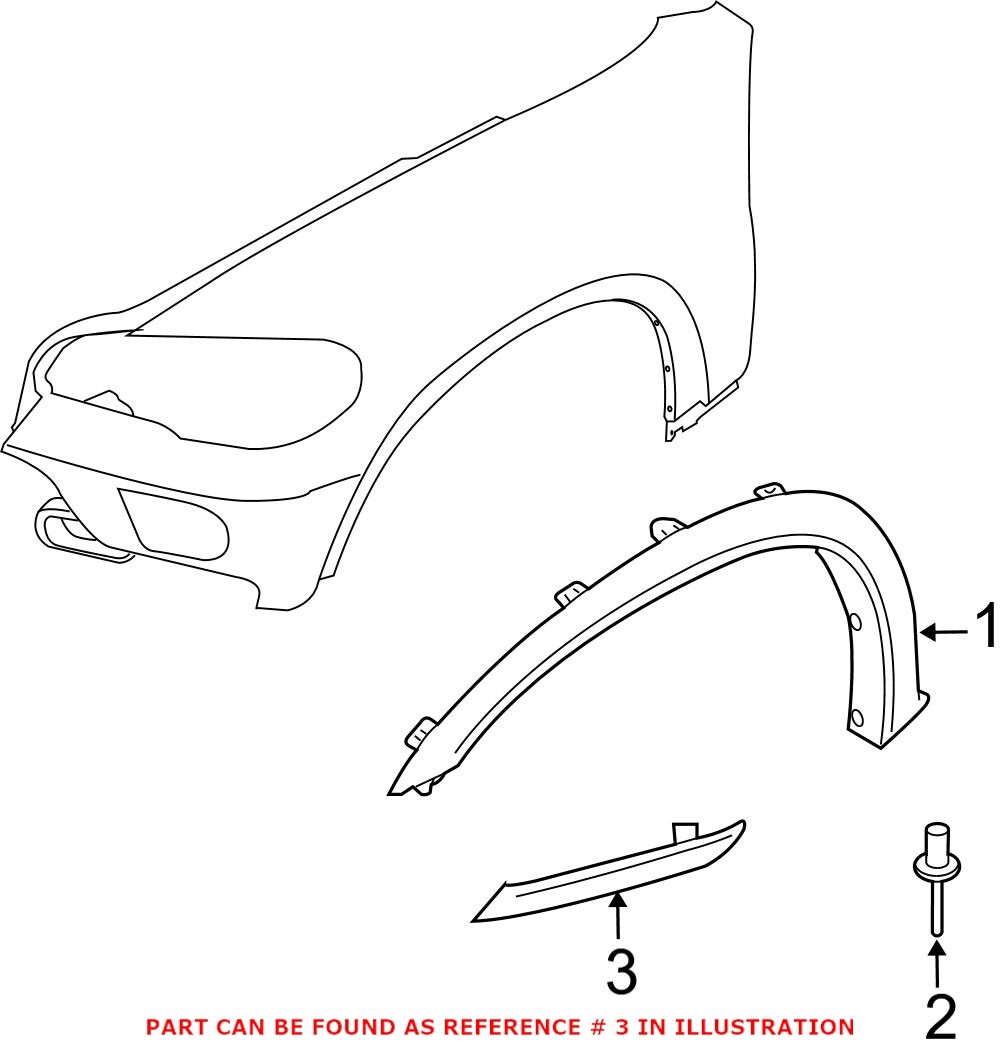Genuine OEM Reflector Panel For BMW 63147179991 | eBay