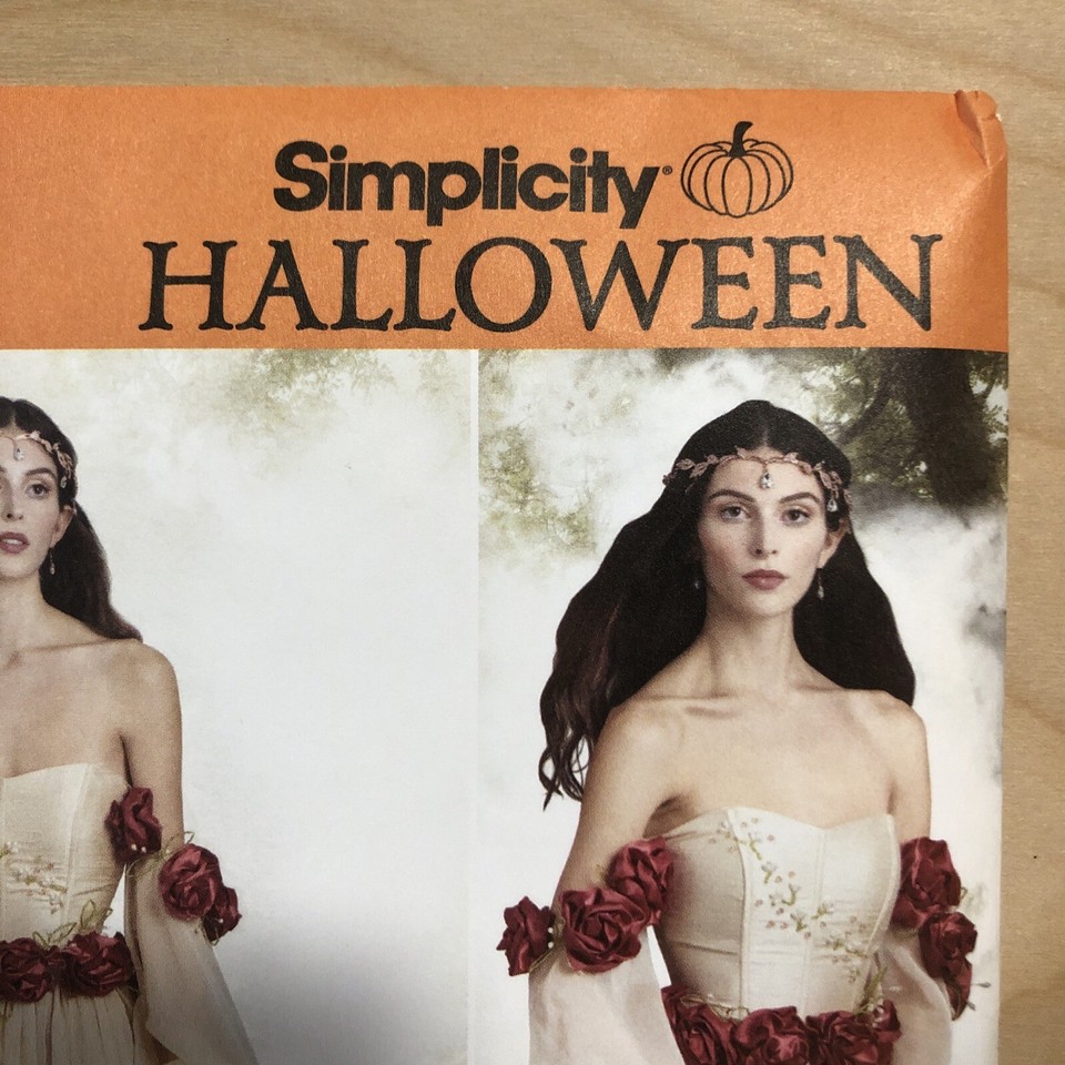 Simplicity Halloween Pattern R11605 R5 Misses Corset Dress Arwen LOTR Size 14-22 | eBay