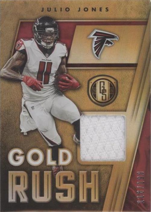 2019 Panini Gold Standard - Gold Rush Julio Jones #GR-4 /199 (MEM) for ...