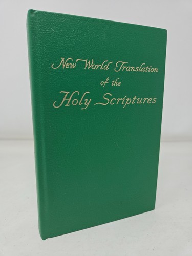 1961 New World Translation of the Holy Scriptures Green Vinyl JW Bible ...