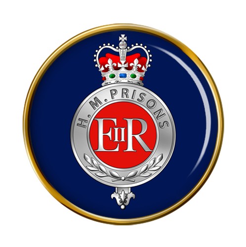 HM Prisons ER Pin Badge | eBay