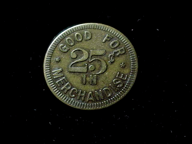 Tulare CA Tagus Ranch Store, old California merchant token x Lerch | eBay