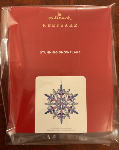 2021 Hallmark Keepsake STUNNING SNOWFLAKE Premium Ornament NIB | eBay