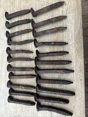 Vintage Railroad Spikes Used 6”-7”RR Spikes Rusty Old | eBay