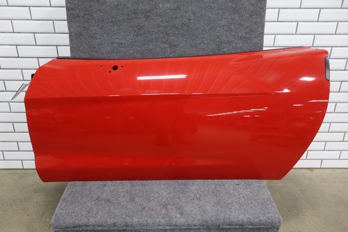 05-13 C6 Corvette Left Driver Door Shell *Victory Red 74U* Cracks | eBay